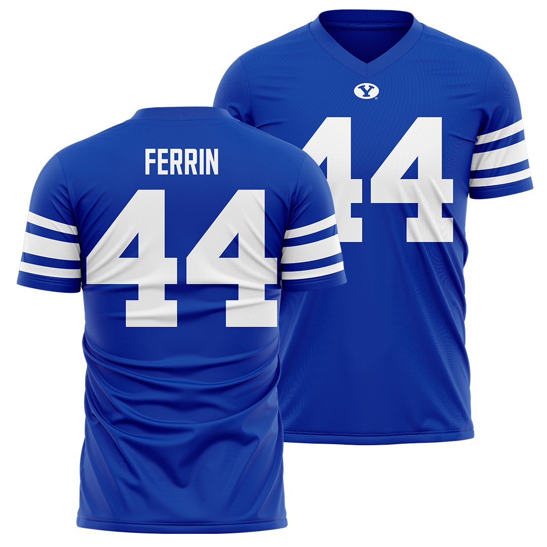 BYU 2025 Will Ferrin Football Jersey – The Royal Blue