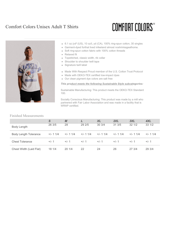 BYU Retro Football Tee | The Royal Blue