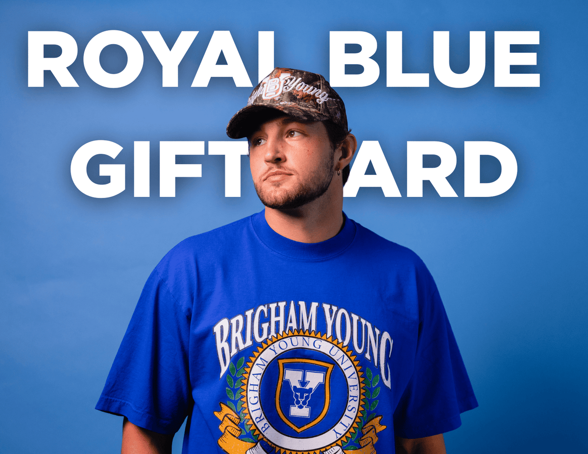 The Royal Blue Gift Card – Perfect for Any Fan