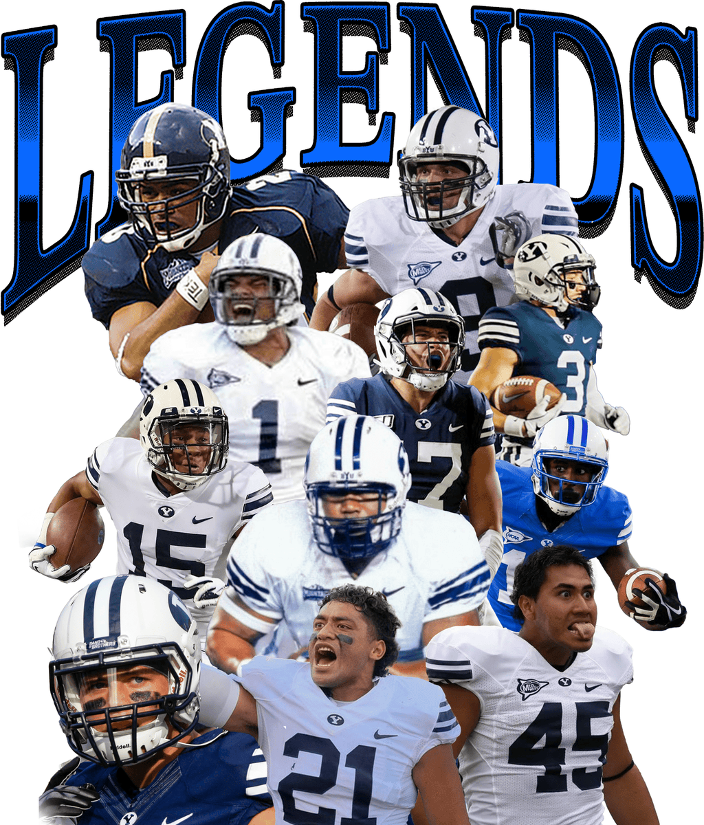 THE BYU LEGENDS GRAPHIC TEE | The Royal Blue
